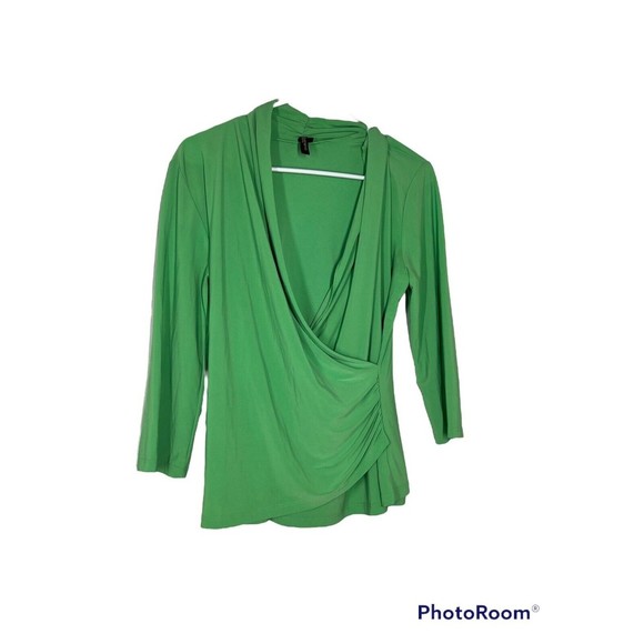 Susan Lawrence | Tops | Susan Lawrence Petites Top Pm Medium Green ...